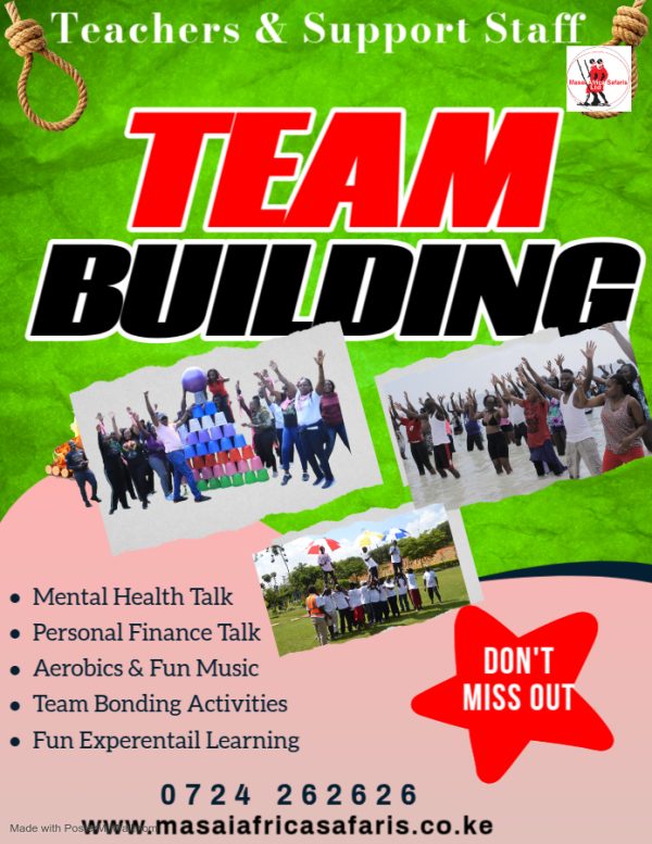 Teachers Team Building Getaways, Retreats with Masai Africa Retreats