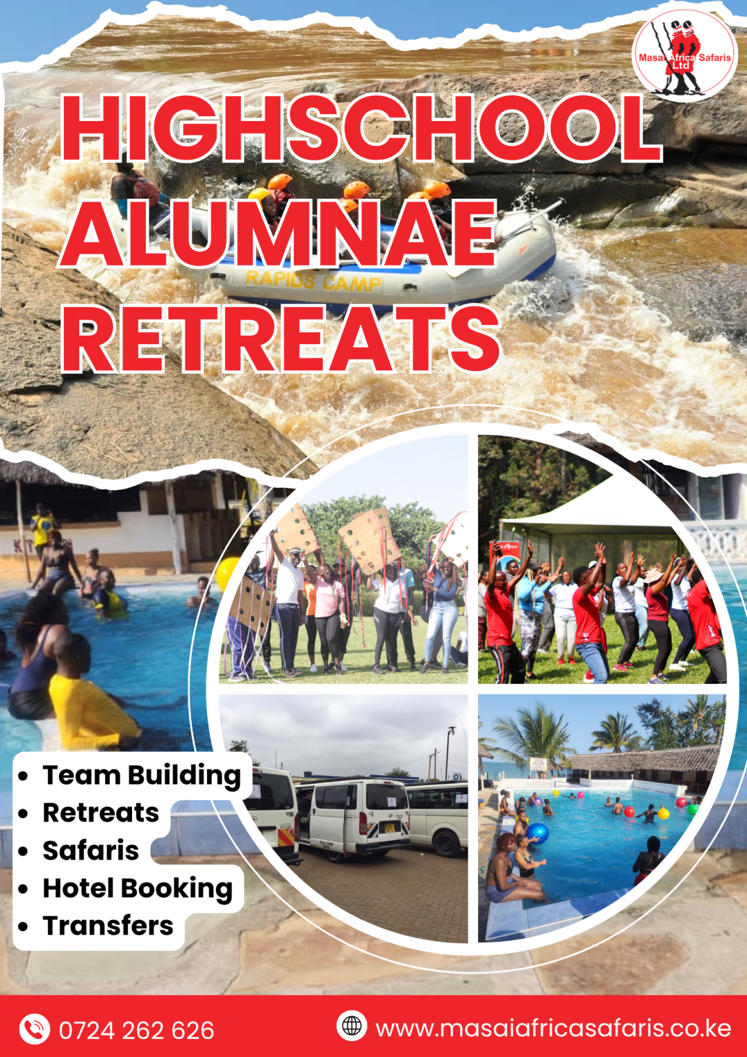 Highschool Alumnae Retreats with Masai Africa Safaris.