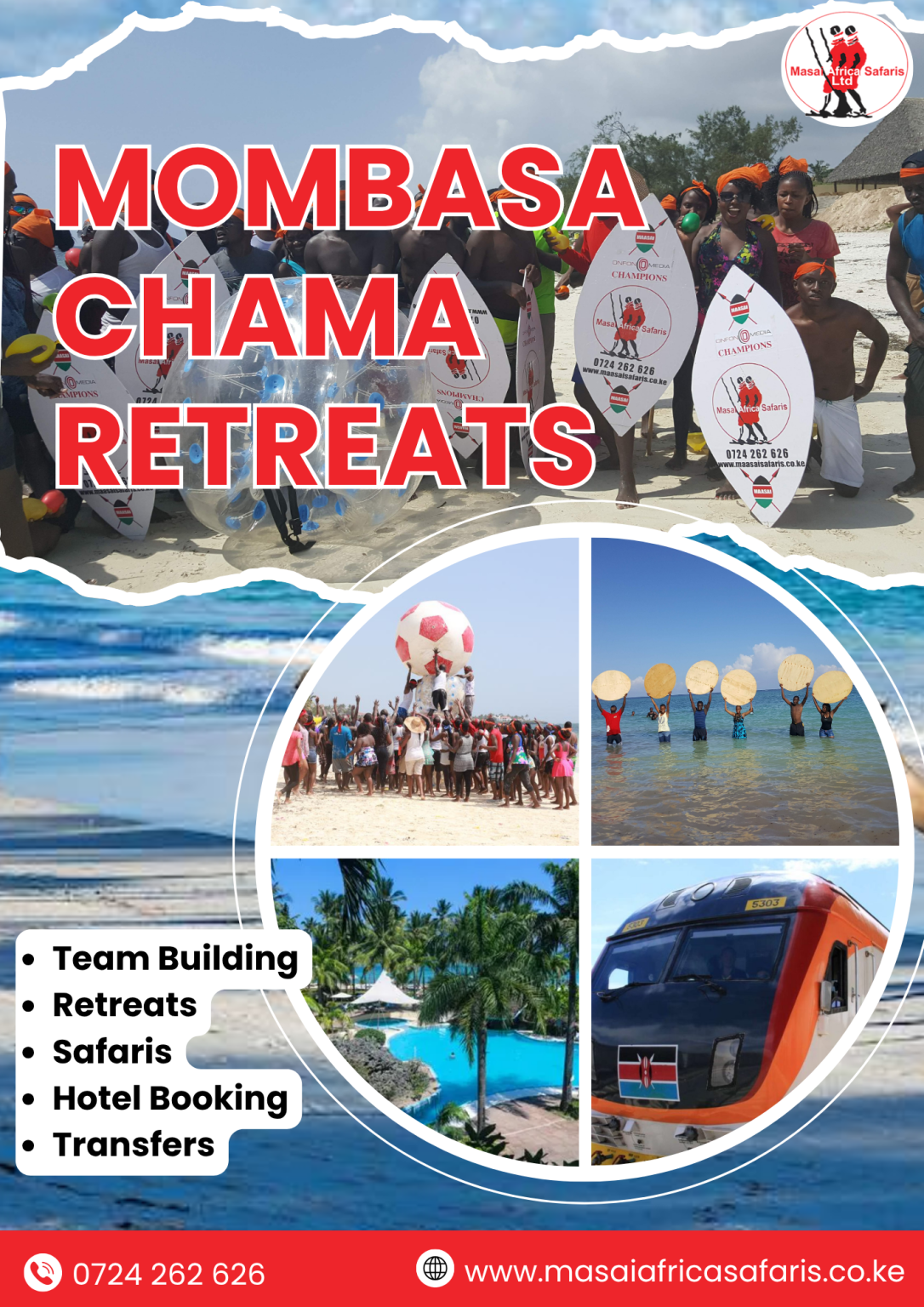 Mombasa Chama Retreats – Best Coastal Getaway for Groups.