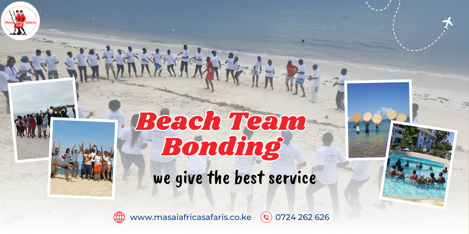 Beach Team Bonding Activities for Companies in Kenya.