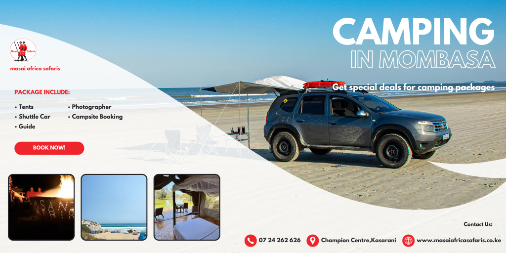 Mombasa Camping Packages – Coastal Safari Adventures.