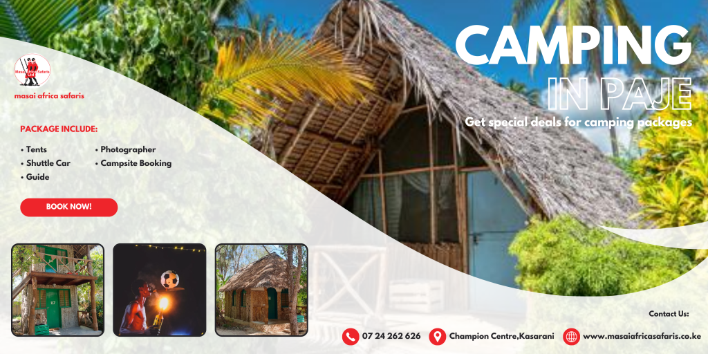 Paje Beach Camping Packages – Best Zanzibar Escape.